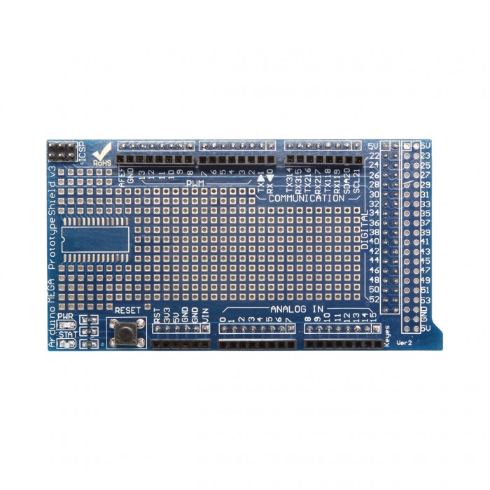 Prototype Shield V3 W Breadboard Arduino Mega 2560 Compatible Qq