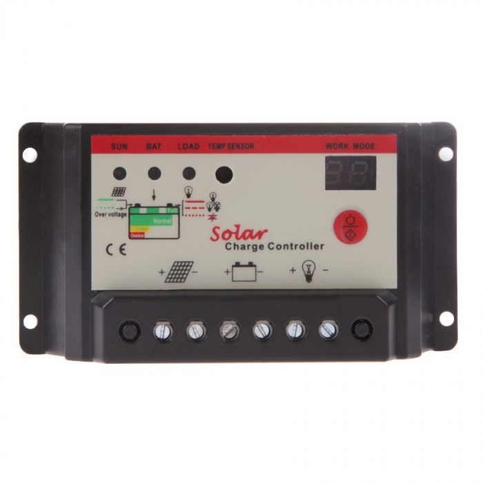 Intelligence PWM Solar Charge Controller 30A, Light / Time control | QQ ...